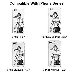 Phone Case Baki Hanma Compatible with iPhone 6 6s 7 8 X Xs Xr 11 12 Pro Max Mini Se 2020 Accessories Bumper Tested