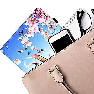 Case for 6" All-New Kindle 11th Generation 2022 Release (Model No.C2V2L3), PU Leather Flip Case Cover with Smart Auto Wake/Sleep and Card Slots for Kindle 2022 11th Gen E-Reader.(Butterfly in Flowers)