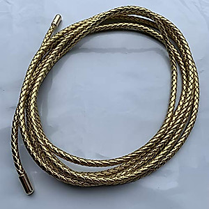 Lasso of Truth Diana Whip Cosplay Rope Halloween Costume Accessory (Lasso of Truth) Gold