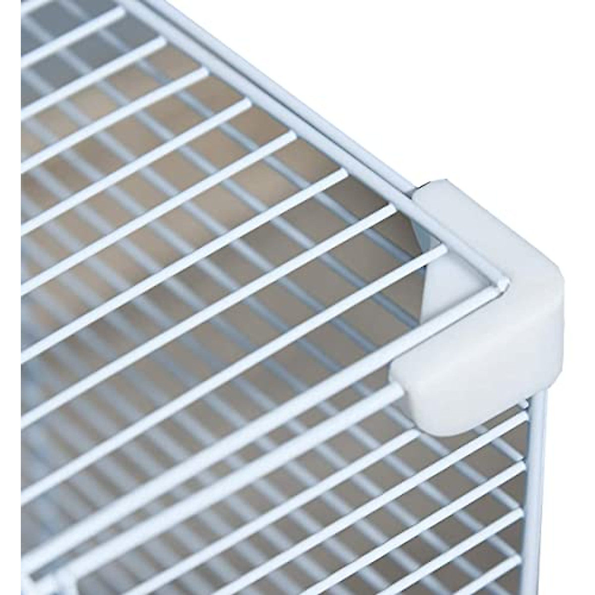 2 Levels Habitat Hamster Home Rodent Gerbil Mouse Mice Rat Wire Cage with Complete Set of Accessories (18" L x 12" W x 15" H, Blue)