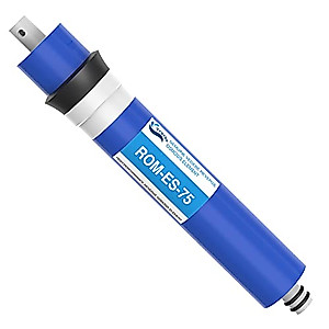 Vegebe 75 GPD RO Membrane Filter 12"x1.8" Reverse Osmosis Membrane Element Replacement Fits Under Sink RO Drinking Water Filter Filtration Purifier System, 1 Pack