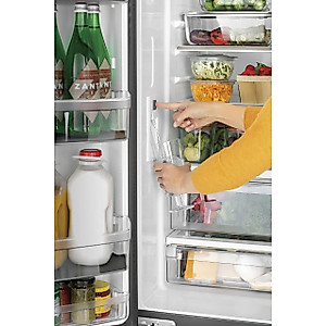 Cafe CWE19SP2NS1 18.6 cu. ft. French Door Refrigerator in Stainless Steel, Counter Depth and ENERGY STAR