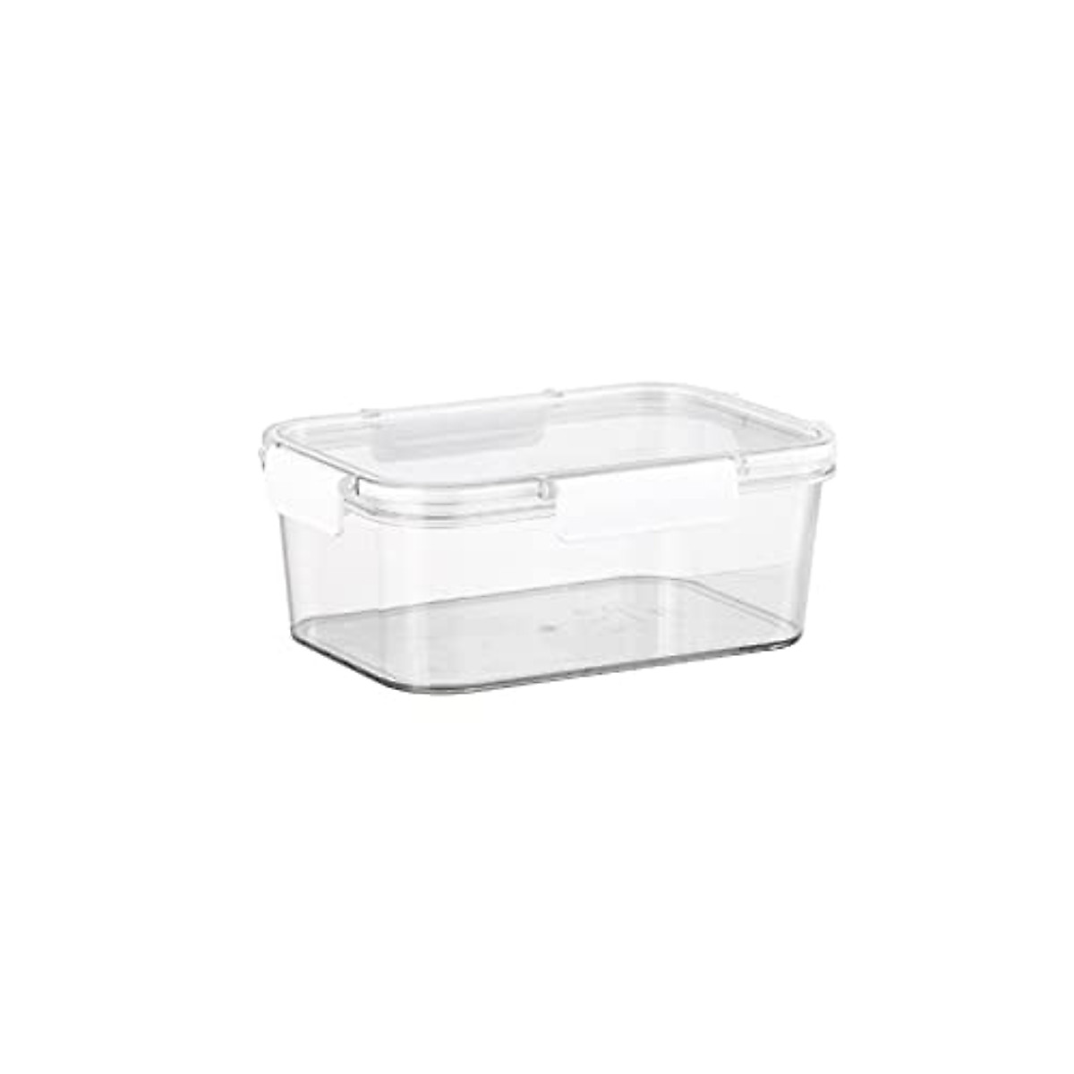 2 pack Transparent with lid food preservation box Household refrigerator freezer sealed box Vegetable and fruit classification plastic storage box