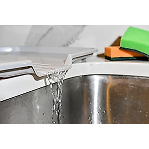 3 Pc Grey Dish Drying Rack Set | Dish Rack | Sink Drying Rack | Dish Drainer | Sink Dish Rack (Matt Grey)