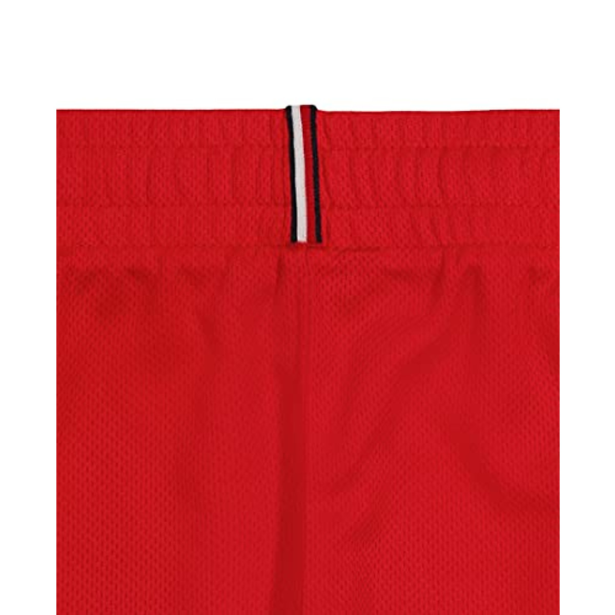 Tommy Hilfiger Boys' Basketball Training Shorts, Featuring Lightweight Mesh, Elastic Waistband with Drawstring