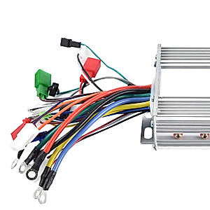 Dilwe E-Bike Controller, Brushless Controller 36V/48V 1000W Electric High Brushless Speed Controller for Electric Bike Scooter