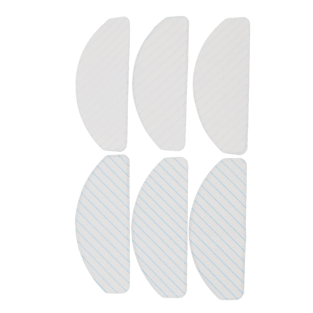 Pssopp 6PCS Floor Mop Refill Vacuum Cleaner Mop Replacement Pads Professional Cloth Replacement Microfiber Mop Refill for Yeedi Vac 2pro Vacuum Cleaner