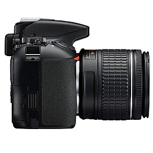 Nikon D3500 DX-Format DSLR Camera with 18-55mm and 70-300mm Lens, Black, Bundle with Corel PC Photo and Video Editing Software, Bag, 32GB SD Card, Screen Protector and Accessories