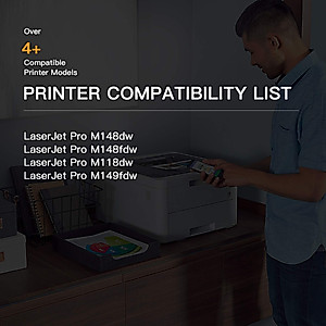 E-Z Ink (TM) Compatible Toner Cartridge Replacement for HP 94X CF294X High Yield 94A CF294A Compatible with Laserjet M118dw, M148dw, M148fdw, M149fdw, M118, M148 Printer (High Yield, Black, 2 Pack)