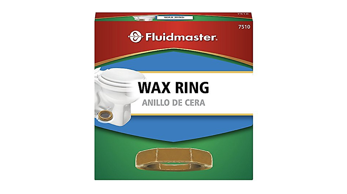 Fluidmaster 7510 Standard Wax Toilet Bowl Ring for 3-Inch and 4-Inch ...