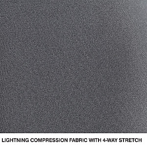 CHAMPRO boys Youth Lightning Long Sleeve Compression Shirt Polyester Spandex, Royal, Large US