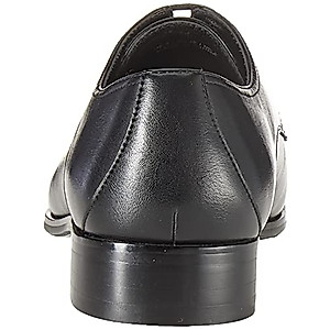 Amazon Essentials Men's Derby Shoe, Black, 10.5