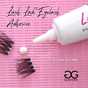 GladGirl Strip & Flare Lash Glue - Clear