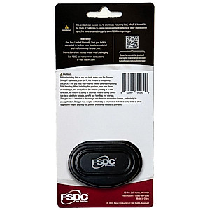 FSDC (Firearm Safety Devices – FSDC-TL4379RCB Resettable 3-Digit Combination Trigger Gun Lock – Prevents Access to The Trigger by Surrounding The Trigger Guard - Durable Black Metal Alloy