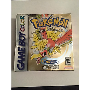 Pokemon Gold Version Game [Game Boy Color]