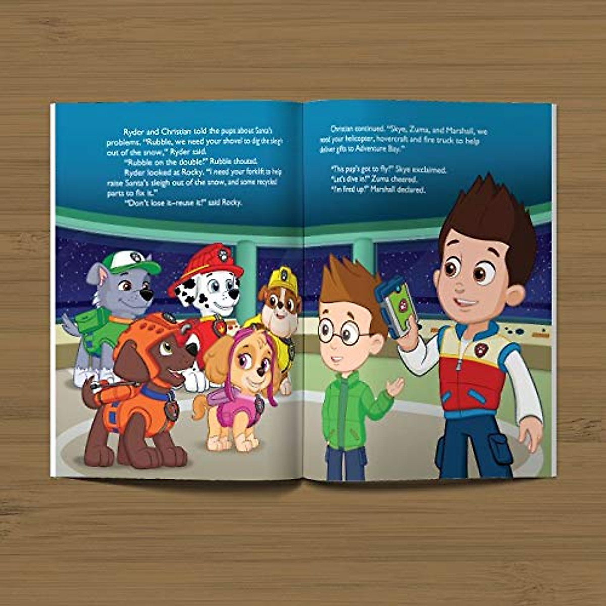 PAW Patrol Personalized Christmas Book: You and the Pups Save Christmas (Large Softback)