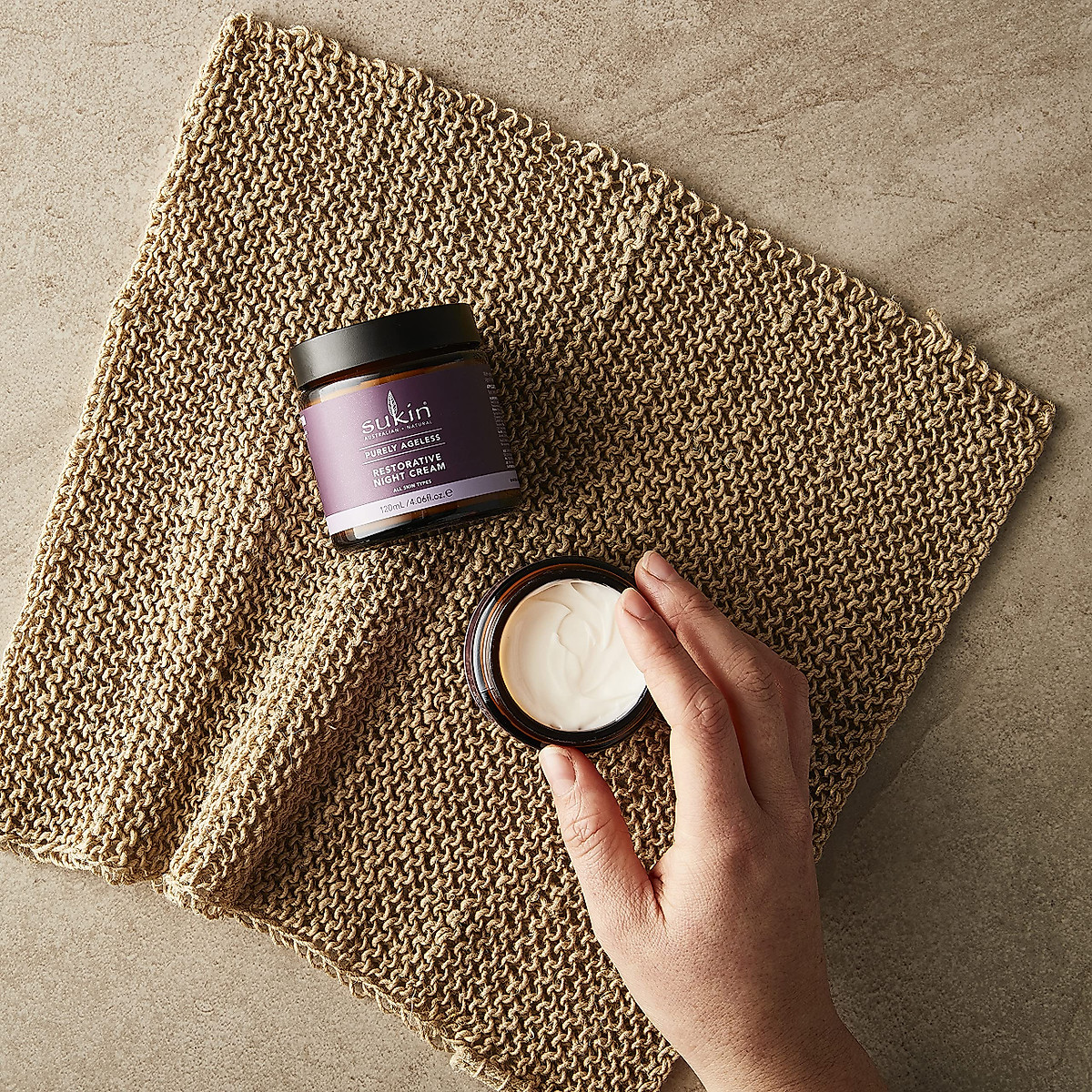 Sukin Purely Ageless ​Restorative Night Cream​, 4.06 fl oz