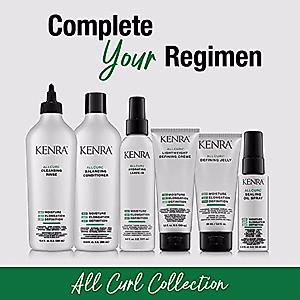 Kenra AllCurl Hydrating Leave-In |Leave-In Conditioner | Hydrates, Detangles, & Preps Curls | 72 Hour Moisture Retention | Wavy, Curly, Coily Hair | 6 oz