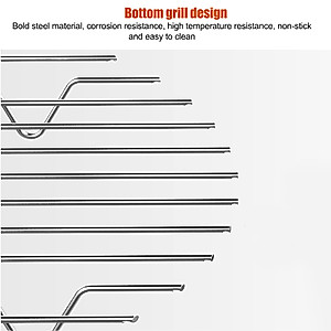 Black Spots Home to Avoid Sticky Pan Grill Pan, Baking Pan for Roasting Sweet Potatoes Chestnuts Roasting Pans Pots & Pans (Iron Cover 28cm)