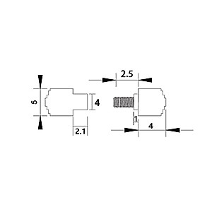 ZYAMY 3pcs Thumb Studs, Titanium Screws Replacement Thumb Studs Pocket Blade Screws for Benchmade 535 Bugout, Blue