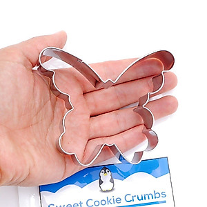 Sweet Cookie Crumbs Butterfly Cookie Cutter - Stainless Steel
