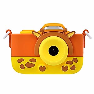 LINXHE Kids Camera, Kids Selfie Camera Toy 3.0 inch Touch Screen HD Digital Video Camera for Toddler, Christmas Birthday Gifts for Children (Color : Yellow, Memory Card : Without)