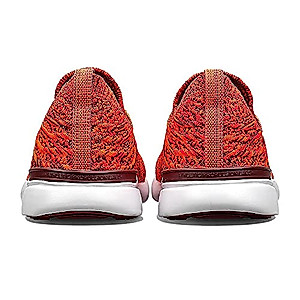 APL: Athletic Propulsion Labs Men's Techloom Wave Sneaker, Burgundy/Magenta/Melange, 10