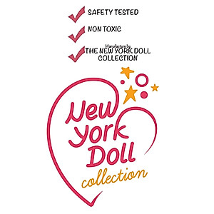 The New York Doll Collection Baby Doll Feeding & Caring Accessory Set in Zippered Carrying Case