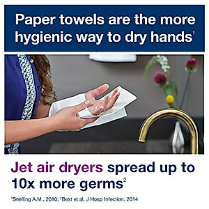 Tork Extra Mild Foam Soap S4, No Fragrance Added, 6 x 1L, 401211 & Matic Soft Hand Towel Roll, White, Advanced, H1, Long-Lasting, High Absorbency, High Capacity, 1-Ply, 6 Rolls x 900 ft, 290095