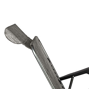 UYSB Lounge Folding Rocking Chair Porch Rocker Balcony Garden Patio Seat Chair Rocking Chair Rocker Chair Rocker Camp Chair Rocker Recliner Rocking Camp Chair Rocking Chairs