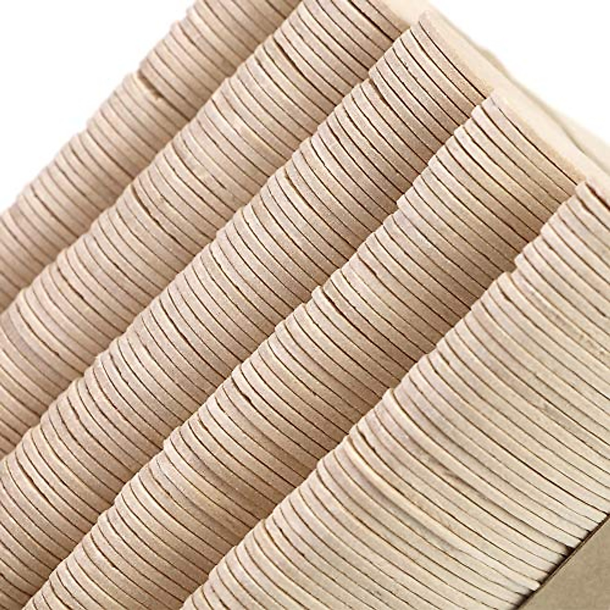 CZWESTC Wooden Ice Cream Spoons, Mini Disposable Tasting Spoons Wooden, Small Dessert Spoons, Mini Spoons for Crafts, Tasting, Sampling (3 Inch) (500)