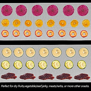 8 Pack Medium Silicone Tray Grid Mats for Harvest Right Freeze Dryer Trays Reusable Accessory for Freeze Dryer Machine Food Grade Materials (M - Medium)