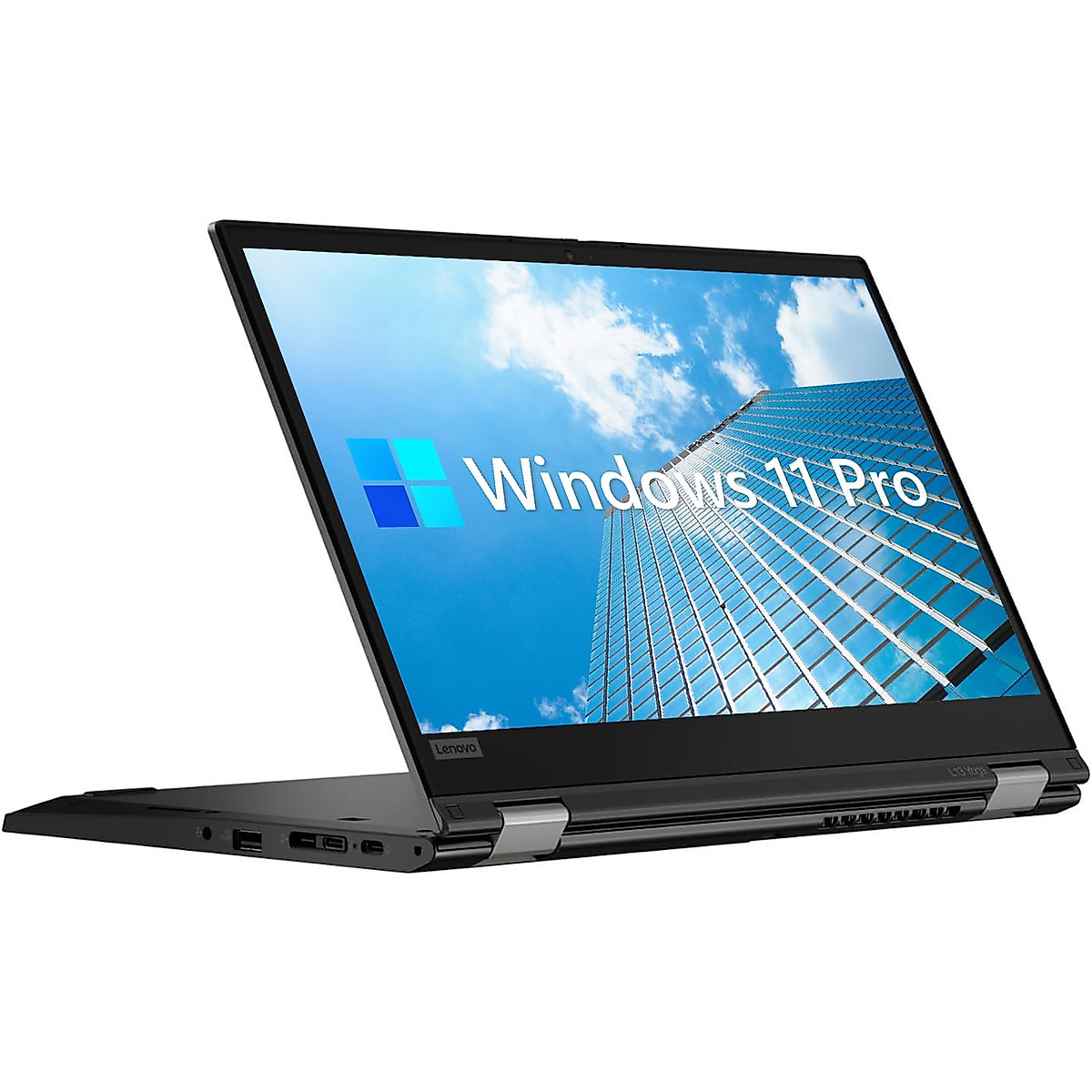 Lenovo ThinkPad L13 Yoga Business 2-in-1 Laptop, 13.3" FHD Touchscreen Display, 11th Gen Intel Core i7, 16GB RAM, 2TB PCIe M.2 SSD, 3-Yr Warranty, Wecam, FP Reader, Wi-Fi 6, Windows 11 Pro, Black