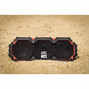 Altec Lansing LifeJacket 2 - Waterproof Bluetooth Speaker, Floating Portable Speaker for Travel & Outdoor Use, Deep Bass & Loud Sound, 30 Hour Playtime