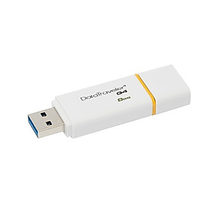 Kingston Digital 8GB Data Traveler 3.0 USB Flash Drive - Yellow (DTIG4/8GB )