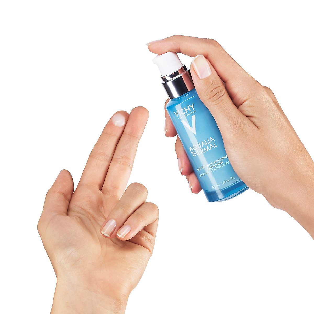 Vichy Aqualia Thermal UV Daily Moisturizer with SPF 30, Moisturizer with Sunscreen for Face with Niacinamide, Oil Free Sunscreen, Moisturizing Face Lotion with SPF, Sheer Finish Sun Protection