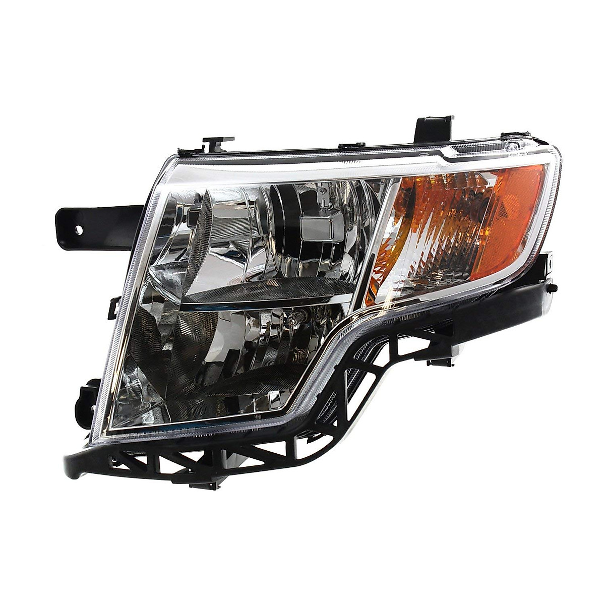 Evan Fischer Driver and Passenger Side Headlight Set of 2 Compatible with 2007-2010 Ford Edge - FO2503228C, FO2502228C
