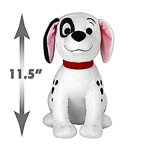 Disney Classics Friends Large 11.5-Inch Plush Patch, Disney's 101 Dalmatians, Stuffed Animal, Dog, Kids Toys for Ages 2 Up by Just Play