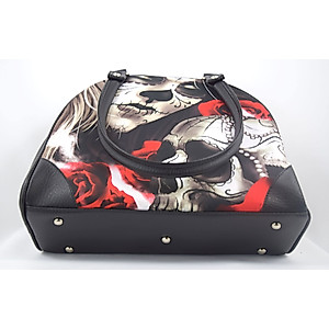 Liquorbrand Bowling Bag Women's Purse Eternal Bliss (Black/Black)