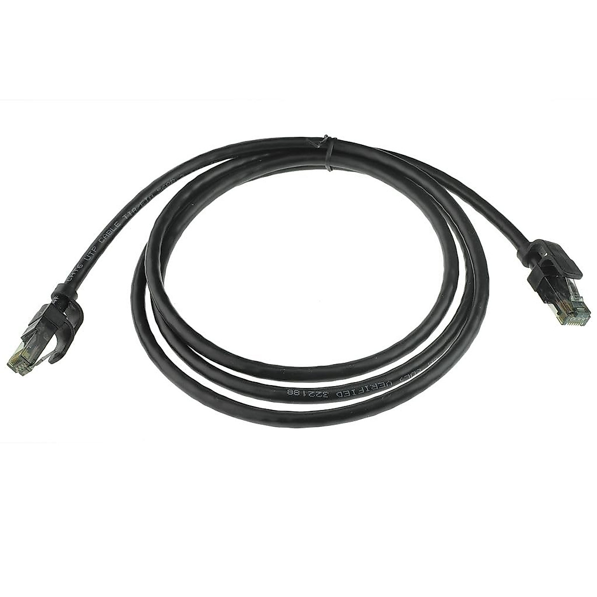 Mediabridge CAT6 Ethernet Patch Cable (3 ft) RJ45 Connectors with Gold Plated Contacts (10gbps)