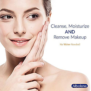 Albolene Face Moisturizer and Makeup Remover, Facial Cleanser and Cleansing Balm, Fragrance Free Cream, 3 Fl Oz (3 Pack)