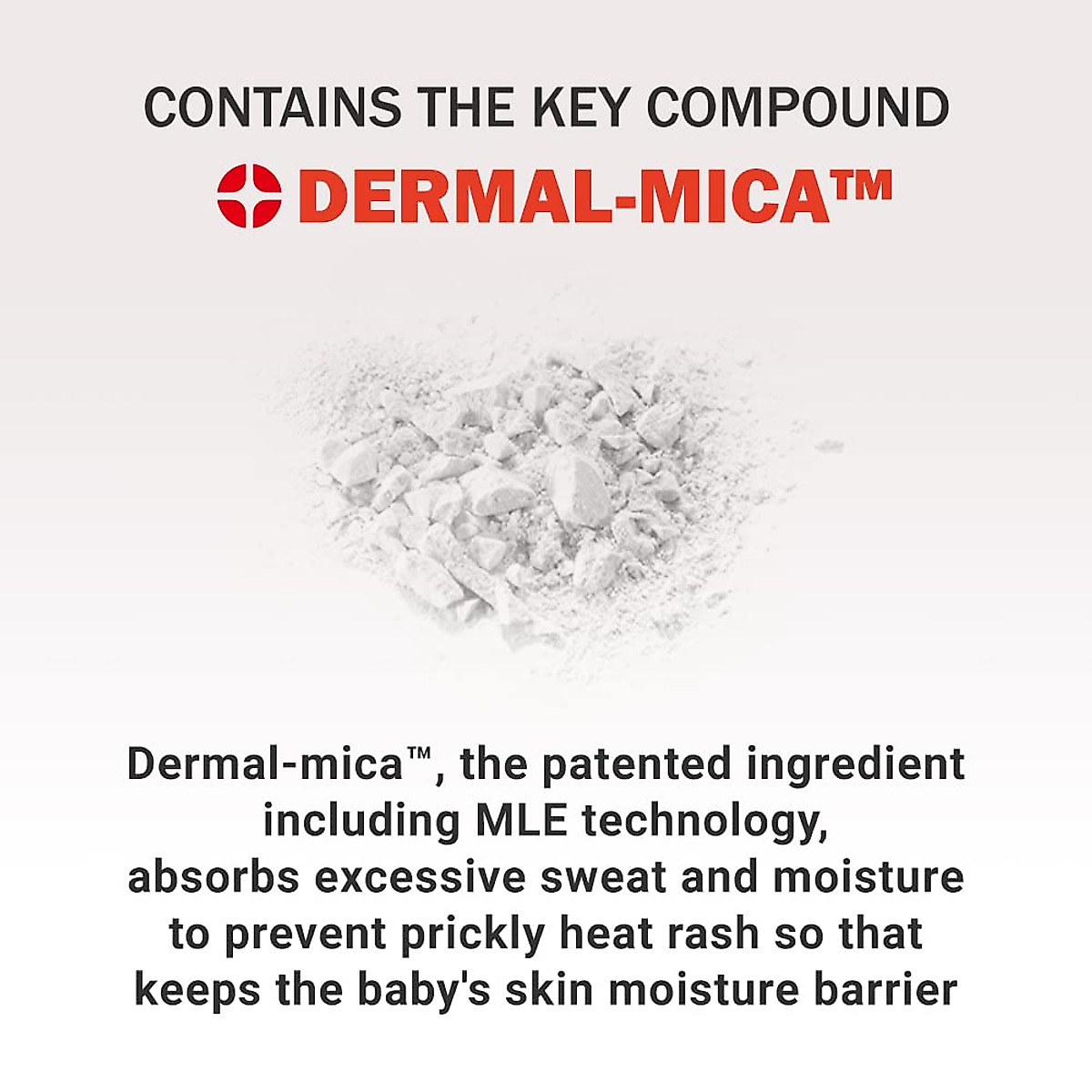 ATOPALM Derma Soothing Powder Pact, 0.8 Oz, Talc Free Baby Dusting Powder with Cornstarch, Panthenol for Calming Sweat Rash, to Prevent Prickly Heat, 23g