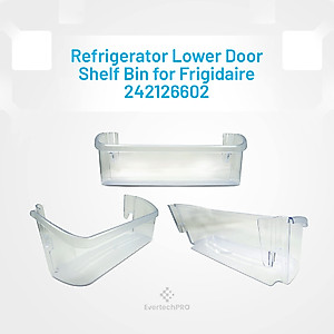EvertechPRO 242126602 Door Bin Replacement for Frigidaire