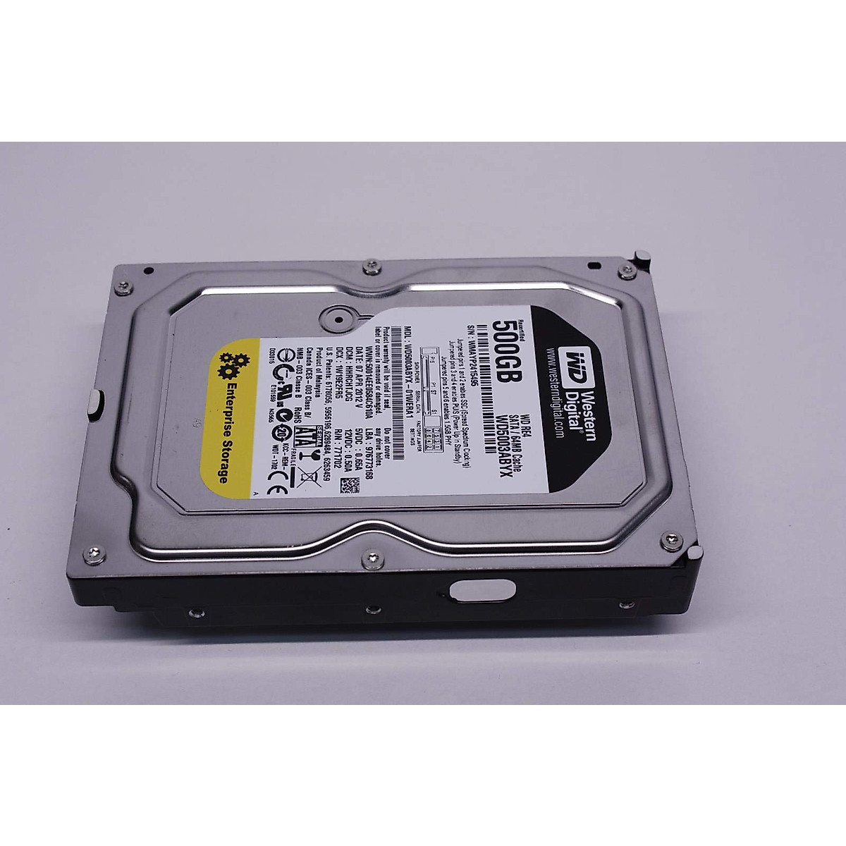 Western Digital WD5003ABYX-01WERA1 500GB USB 3.0 External Hard Drive