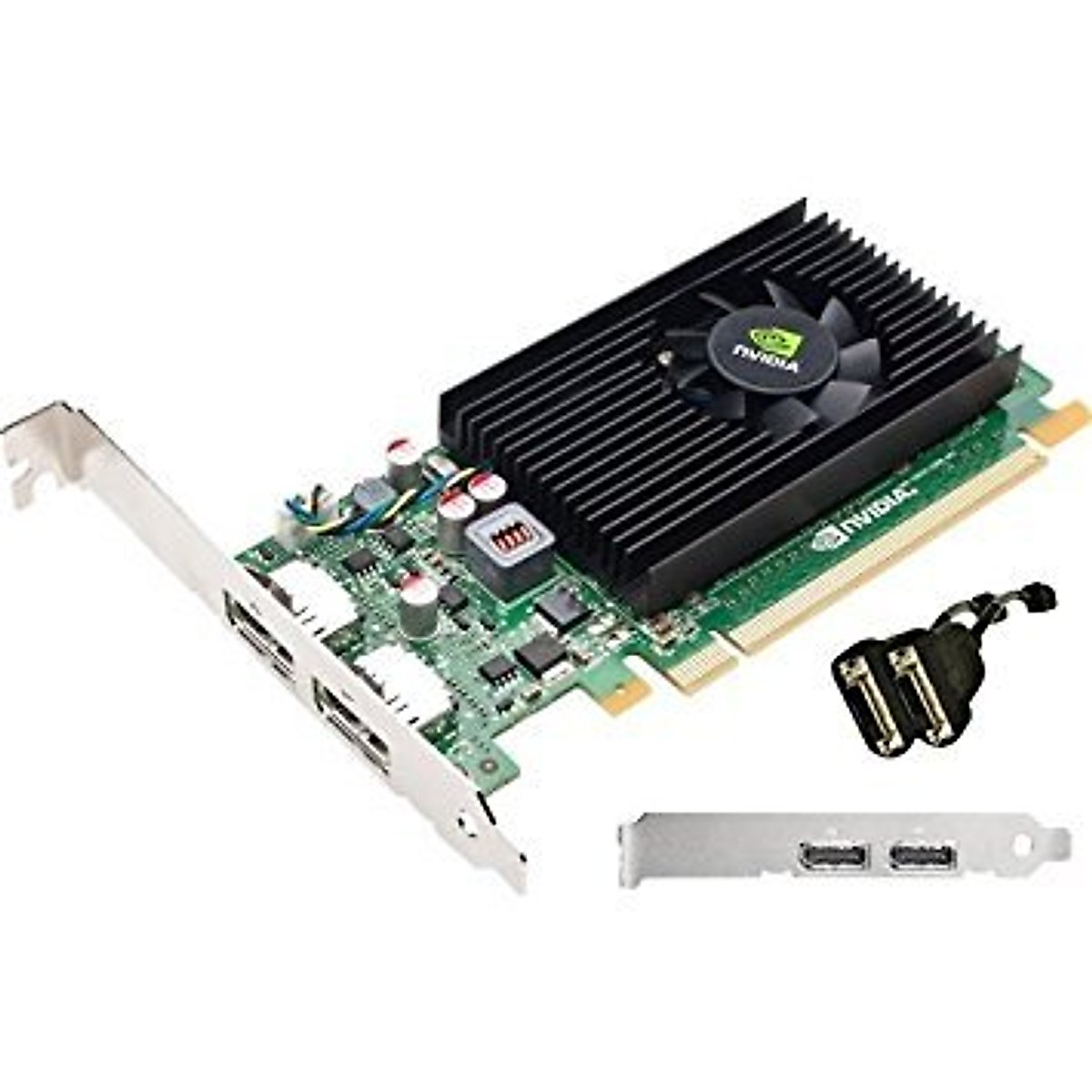 Nvidia Nvs 310 By Pny, Graphics Card Quadro Nvs 310 512 Mb Ddr3 Pcie 2.0 X16 Low Profile 2 X Displayport "Product Category: Computer Components/Video Cards & Adapters"