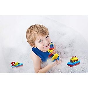 3 Bees & Me Bath Toys for Boys and Girls - Magnet Boat Set for Toddlers & Kids - Fun & Educational