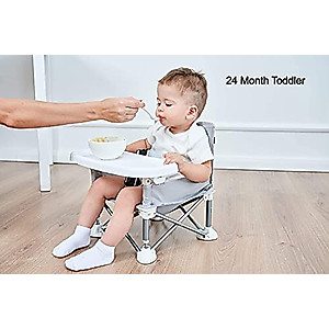 PandaEar Portable Baby Seat Travel & Tiny Silicone Drinking Training Cup