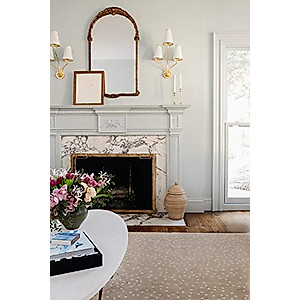 Erin Gates by Momeni Woodland Antelope Beige Hand Tufted Wool Area Rug 8'9" X 11'9"