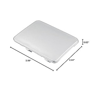 X AUTOHAUX Silver Tone Front Bumper Tow Hook Towing Eye Cover Cap Replacement 622A0-3SH0A for Nissan Sentra 2013 2014 2015 2016