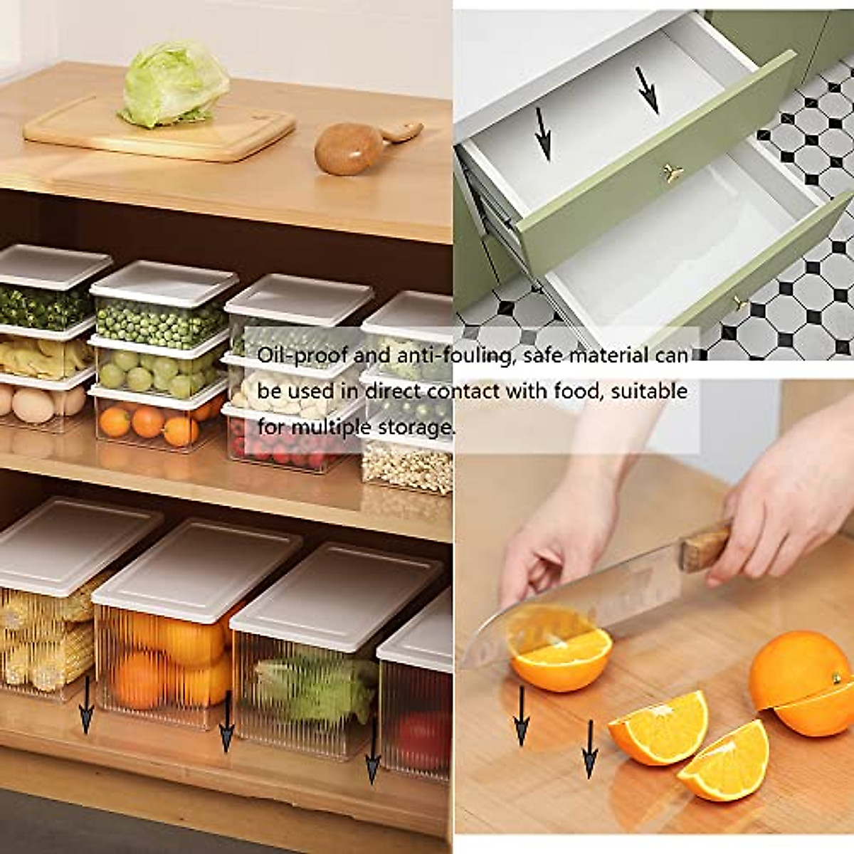 Clear Contact Paper Roll 17.7'' x 314.9'' Clear Glossy Self-Adhesive Film Cover Removable Protective Film Transparent Waterproof Liners Drawers Shelves Kitchen Cabinets Desks Fridge Roll